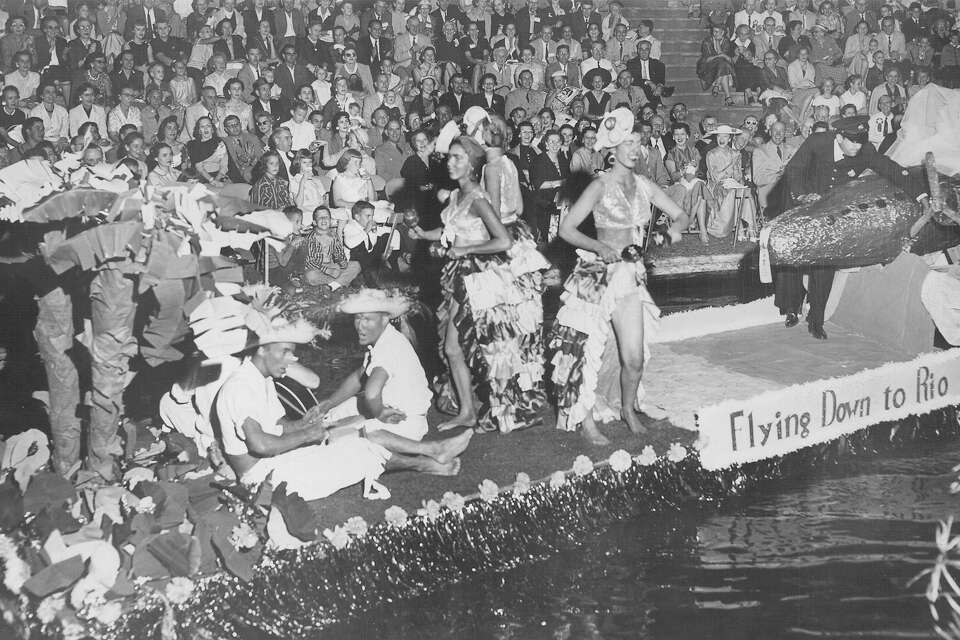 Fiesta River Parade over the years