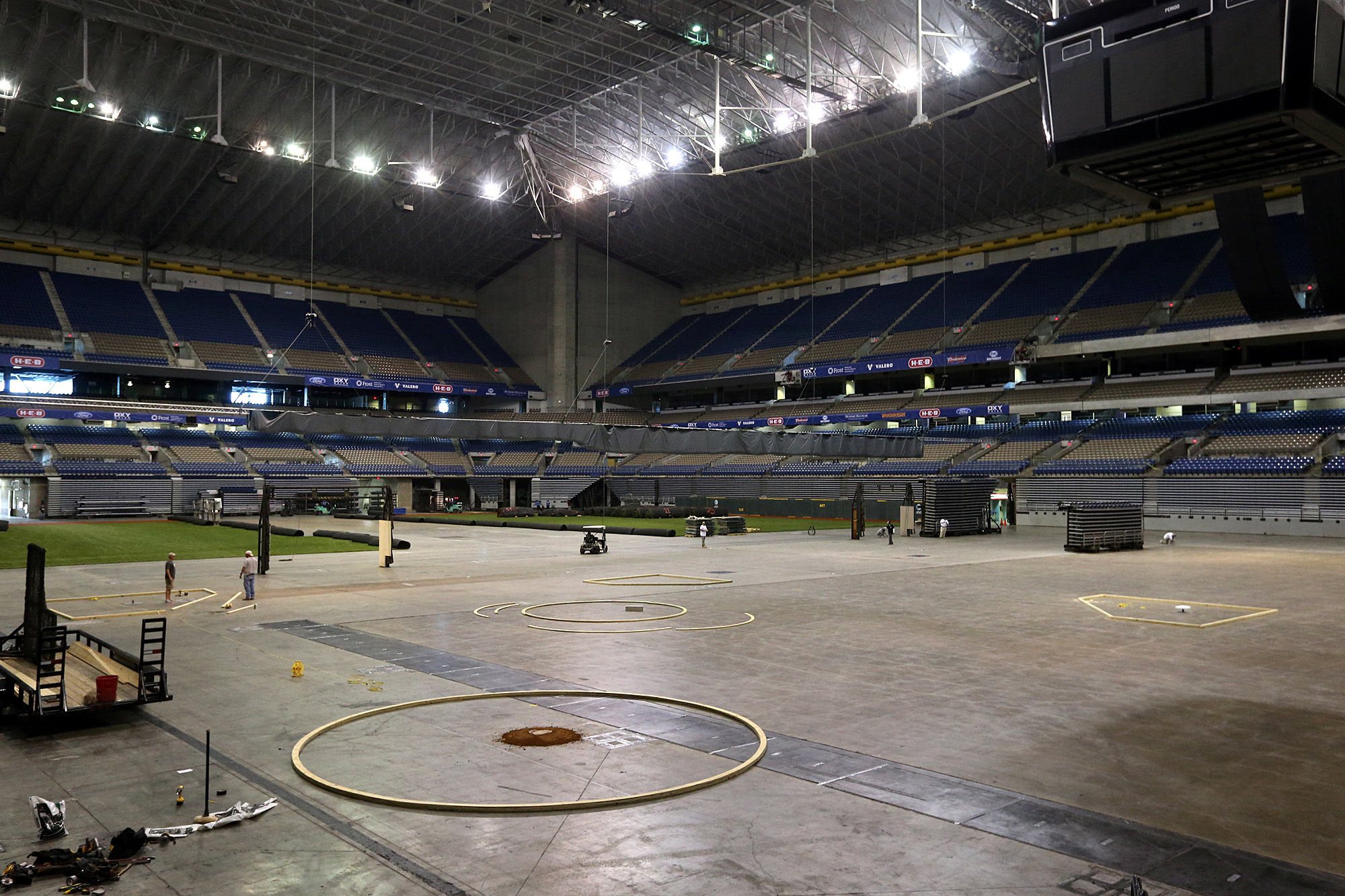 Dome readies for 'the show'