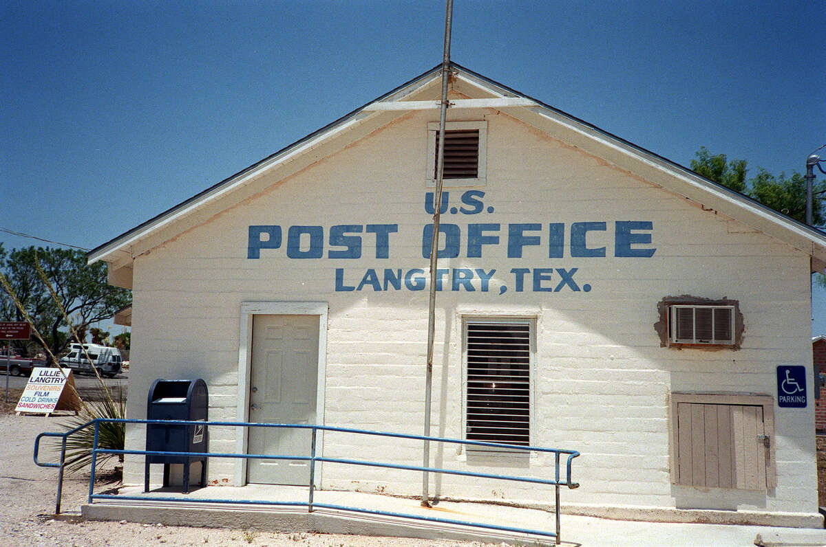 Wild West town of Langtry slowly riding into the sunset