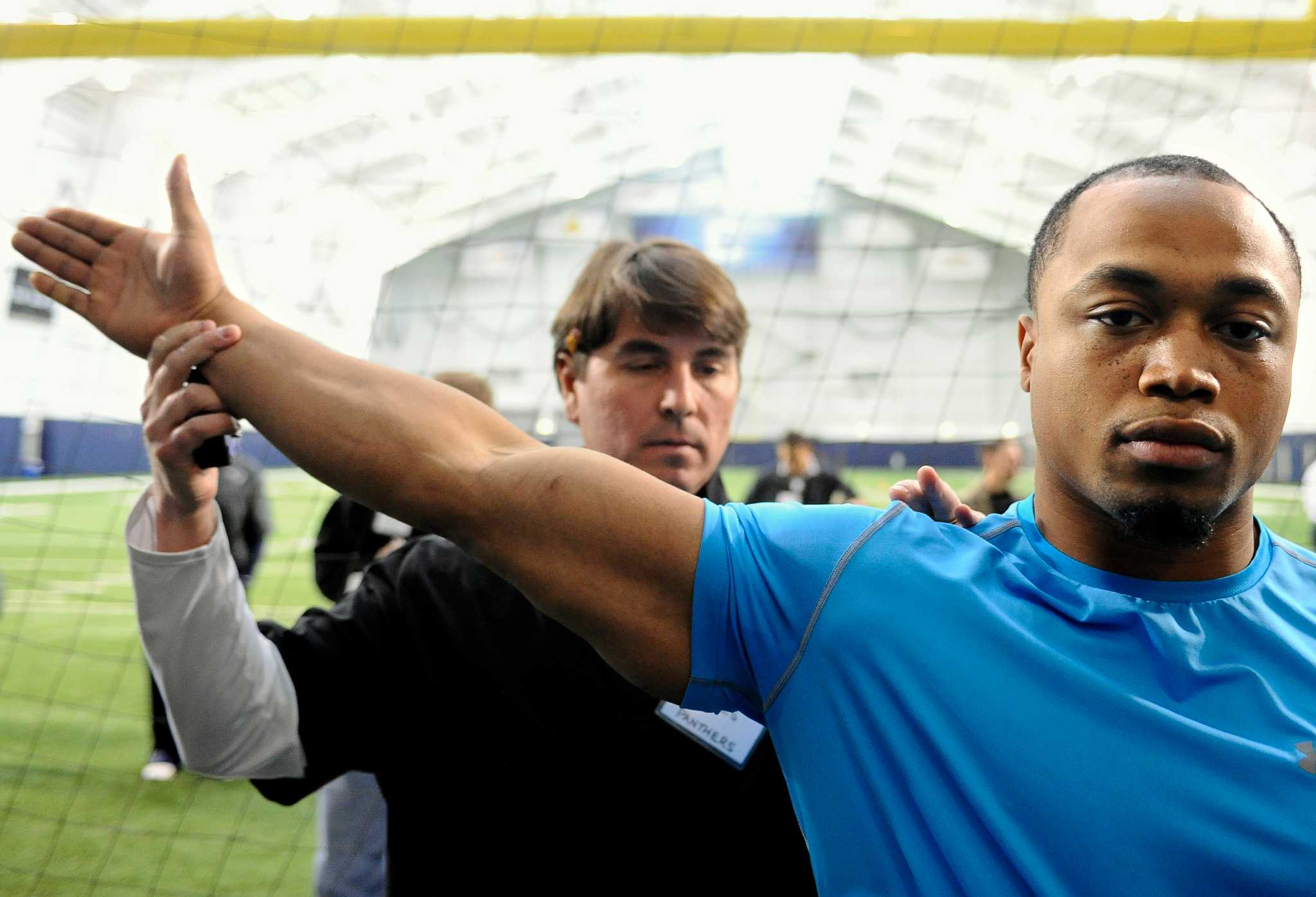 UConn football Pro Day