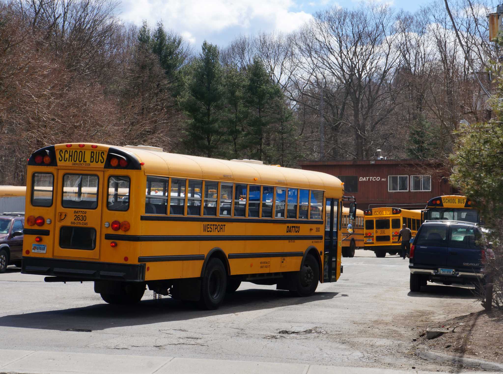 For School Buses Parking Lot Design