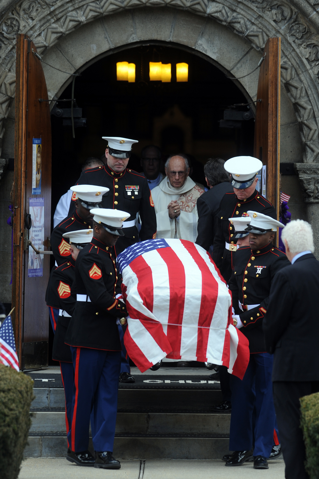 Westport Marine's life celebrated at funeral