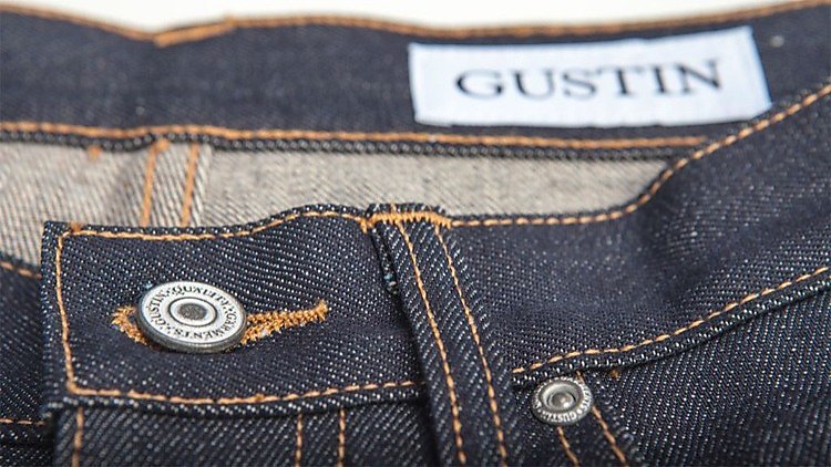 Gustin offers custom men's jeans under $100