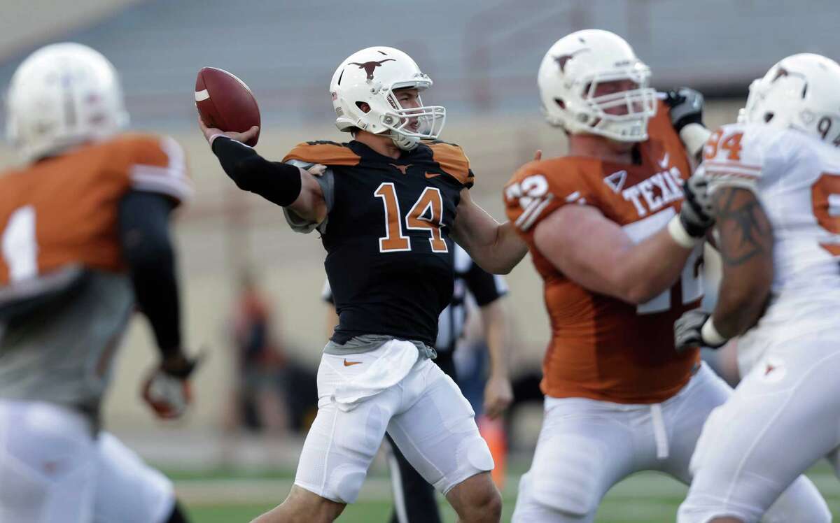 QB David Ash showing improvement at UT spring practices