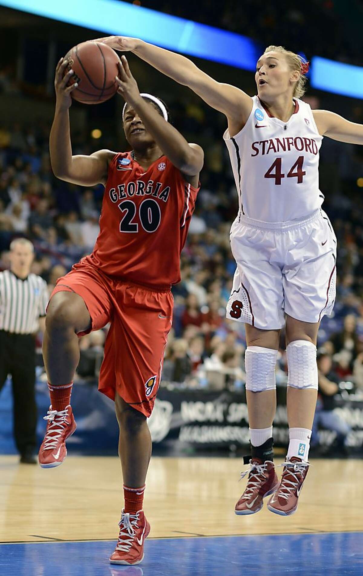 Stanford Final Four run ended by Georgia