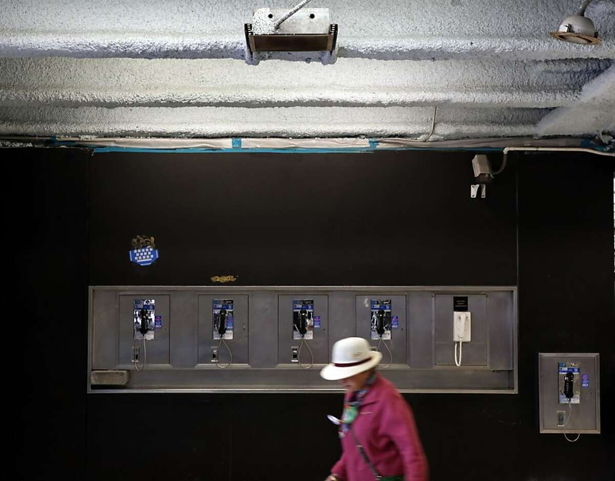 Pay phones still around, if harder to find