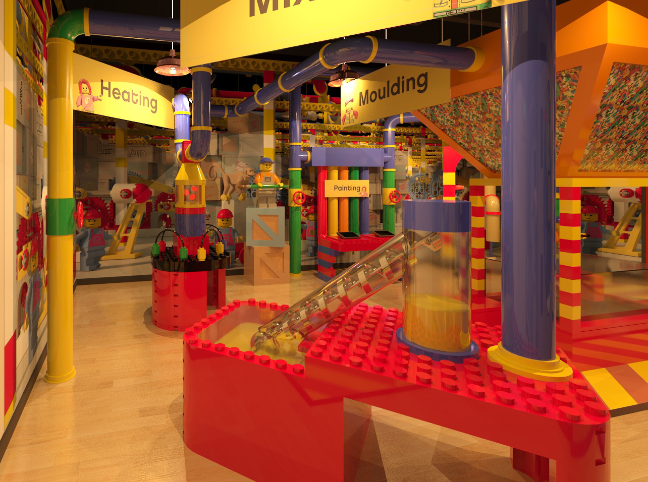 New Lego center aims to build a good time, brick by brick