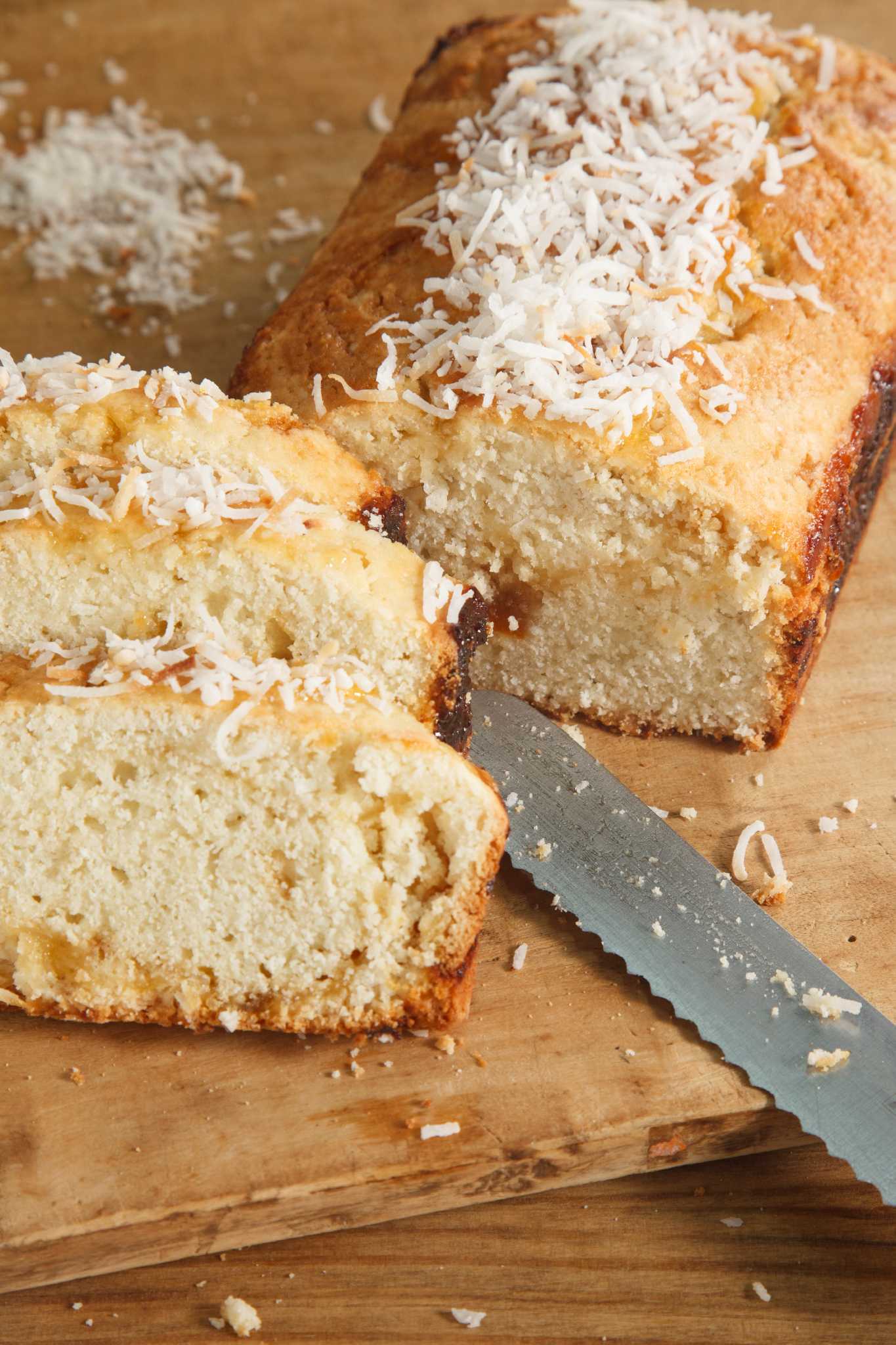 Flaky can be good - for Coconut Lime Bread