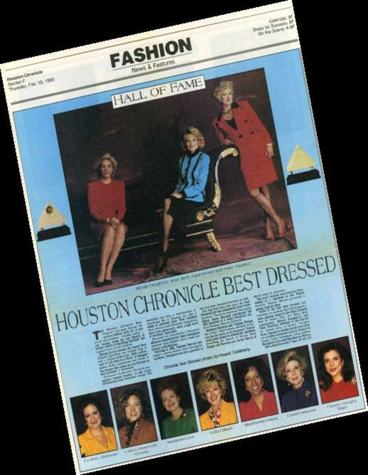 Behind the scenes of the Houston Chronicle's Best Dressed luncheon