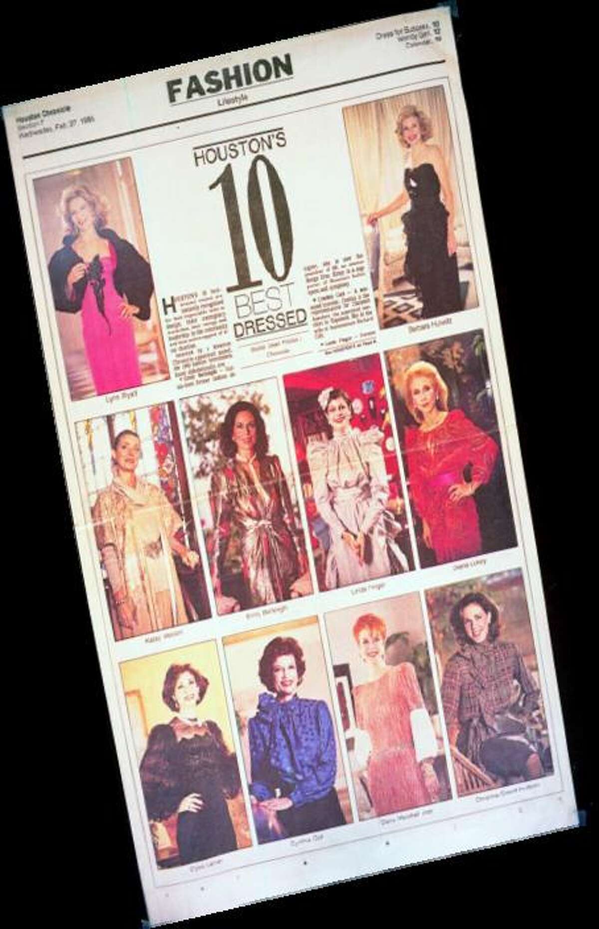 Behind the scenes of the Houston Chronicle's Best Dressed luncheon