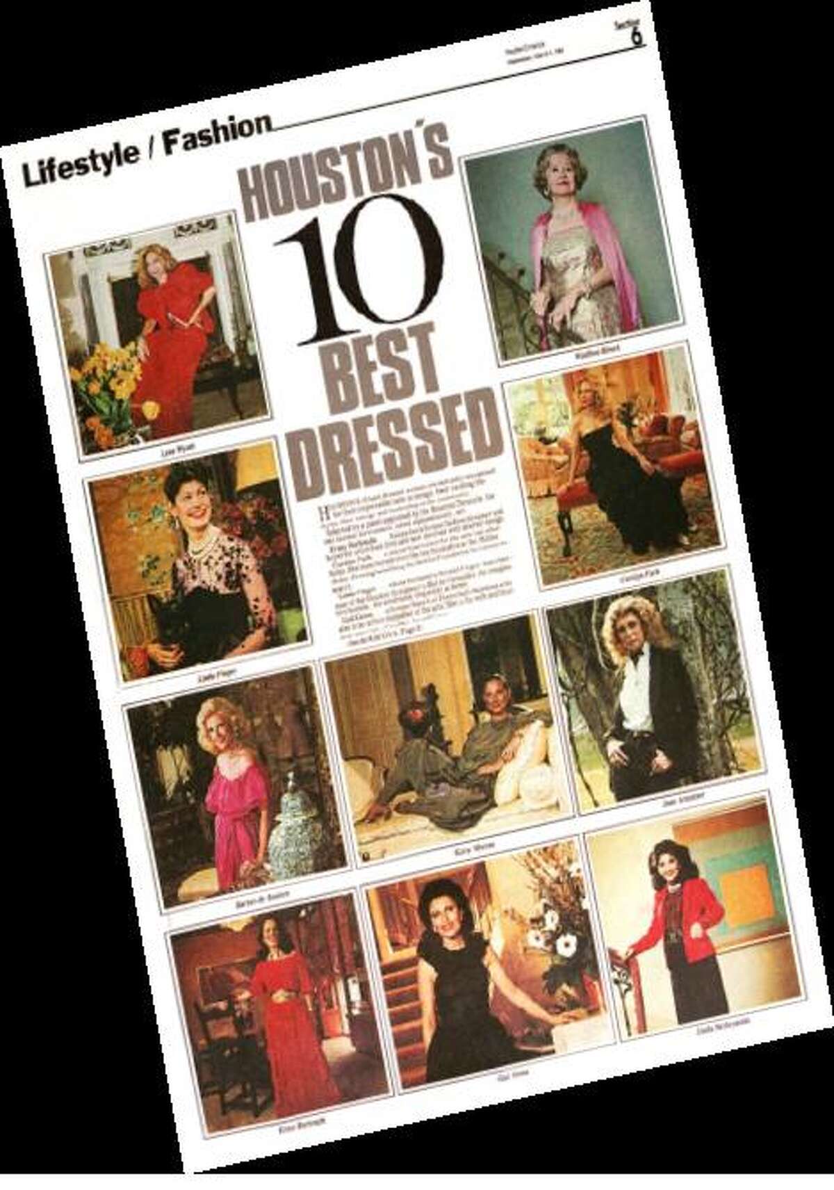 Behind the scenes of the Houston Chronicle's Best Dressed luncheon