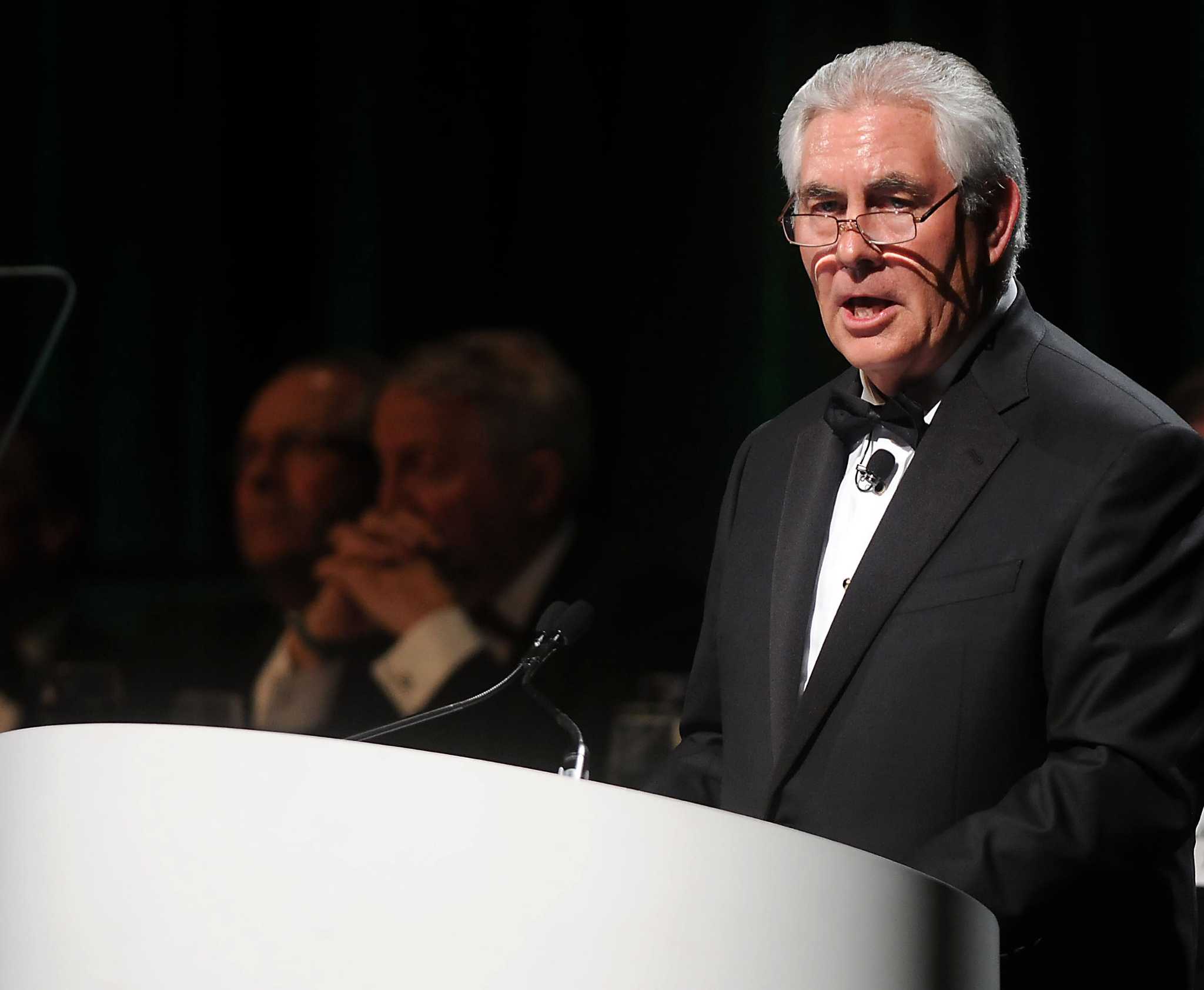 Exxon Mobil CEO zeroes in on risk