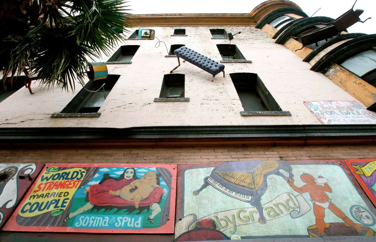 'Defenestration' artwork on S.F. building may be out in cold
