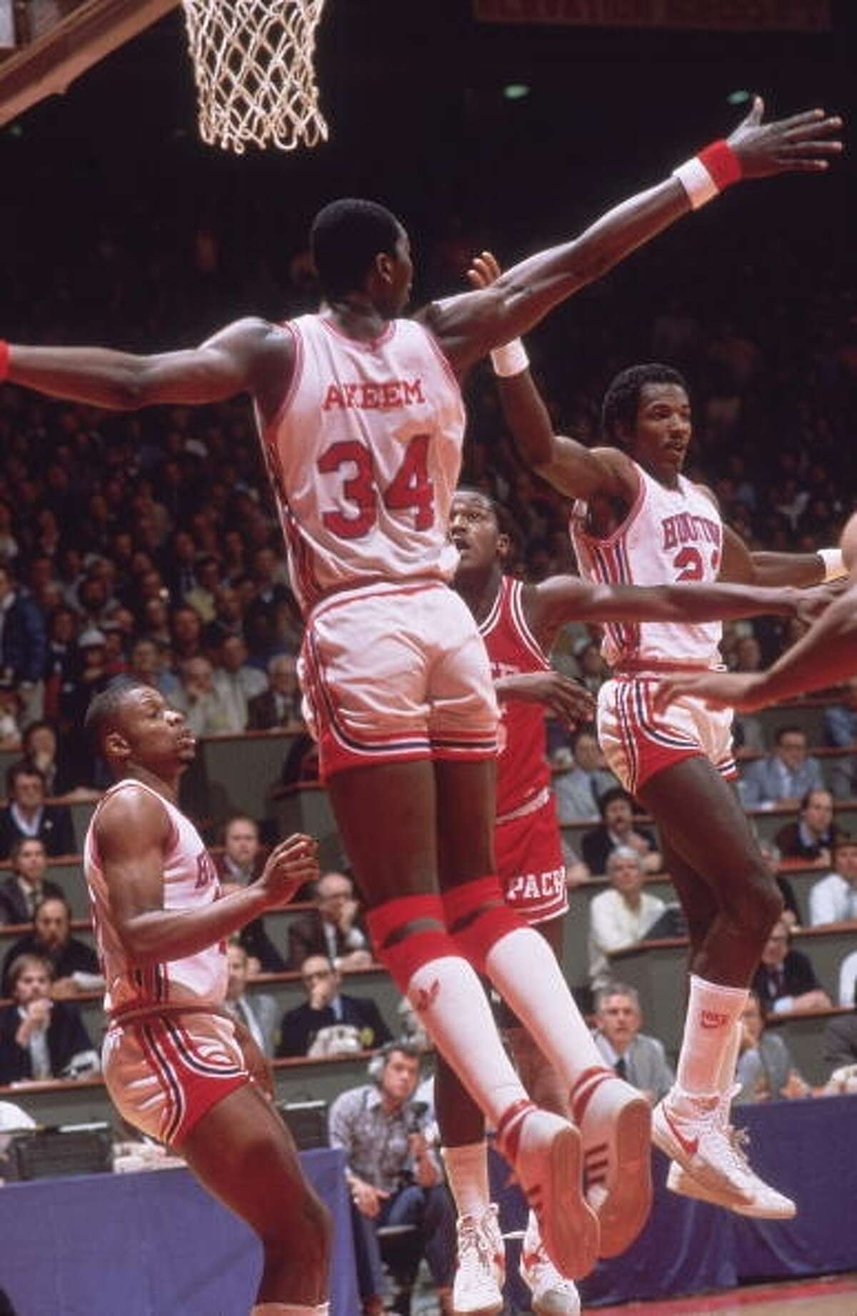 Clyde Drexler through the years