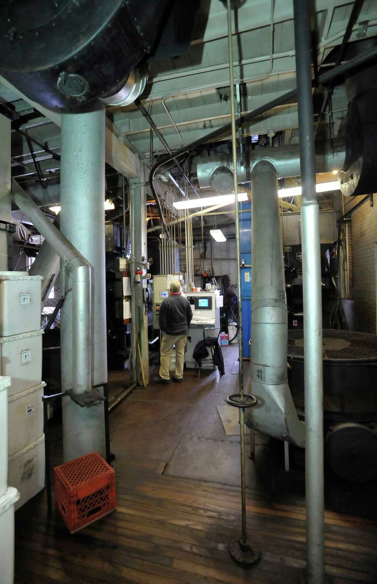 Secret Places: The "roasting room" of the Texas Coffee Company