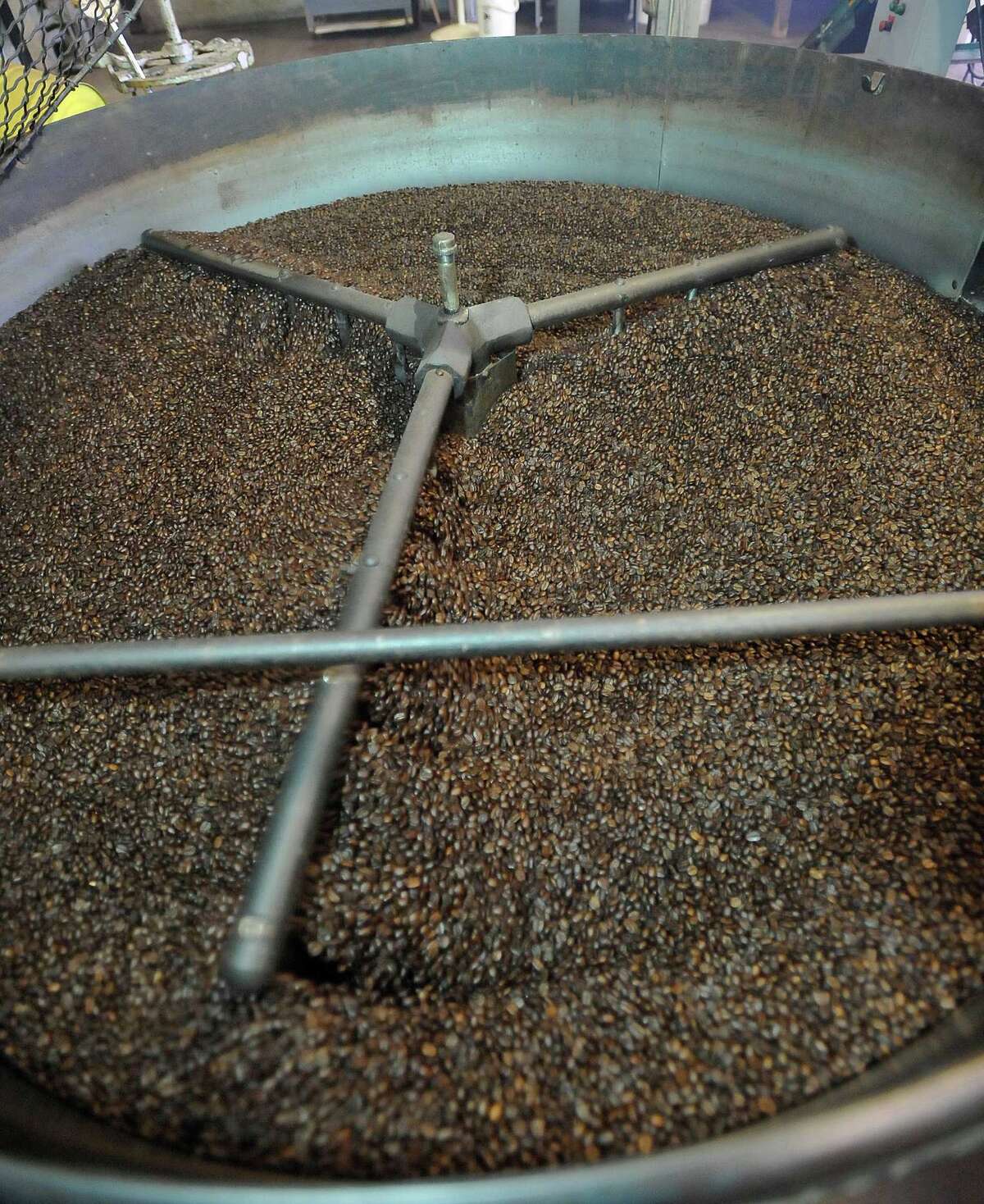 Secret Places: The "roasting room" of the Texas Coffee Company