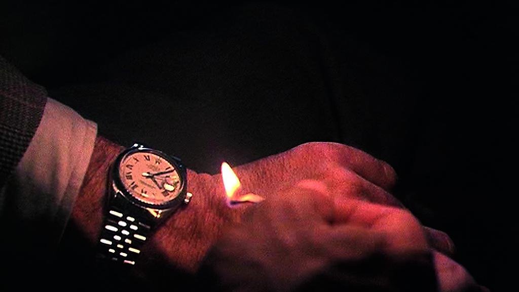On time at SFMOMA with epic 'Clock'