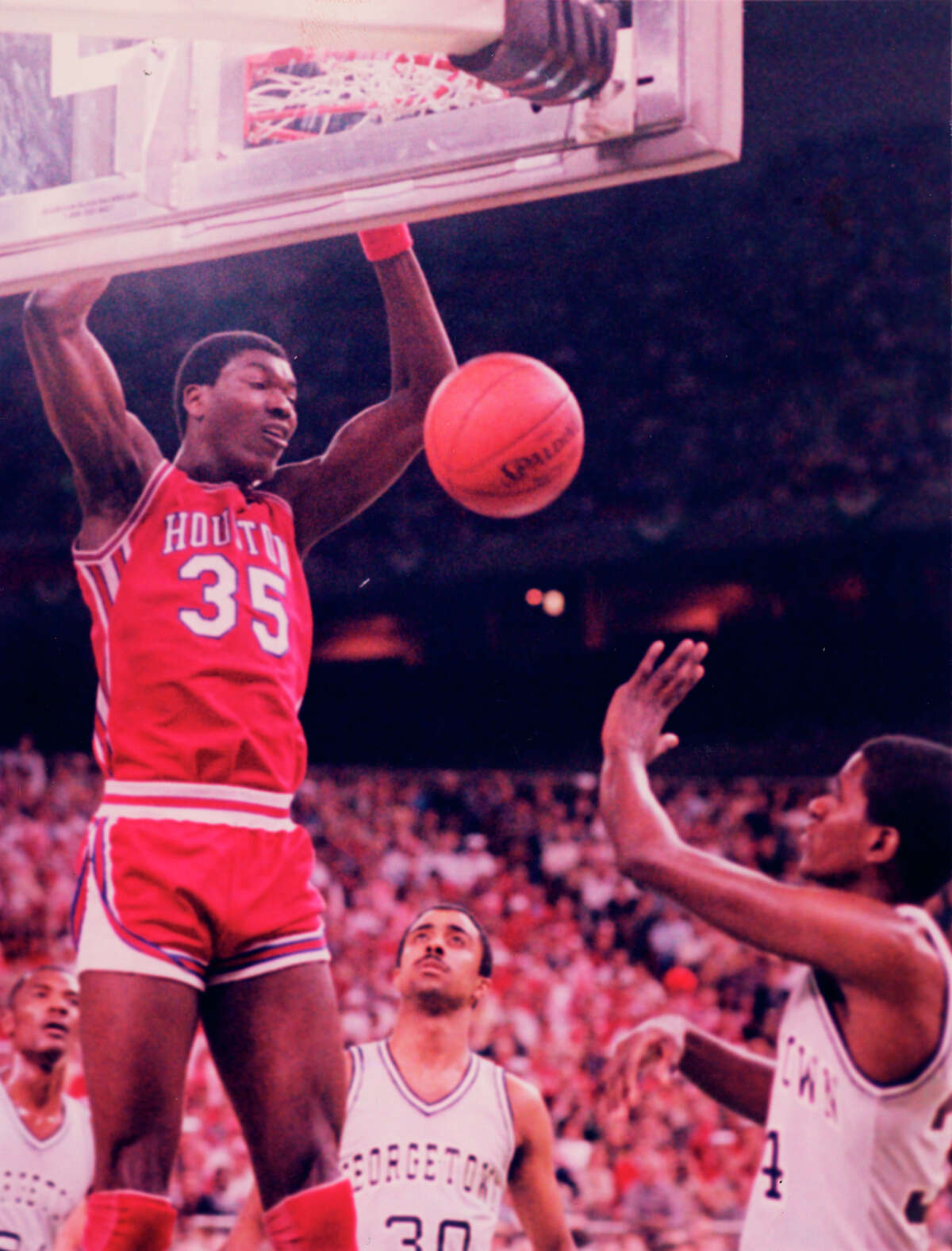 Hakeem Olajuwon through the years