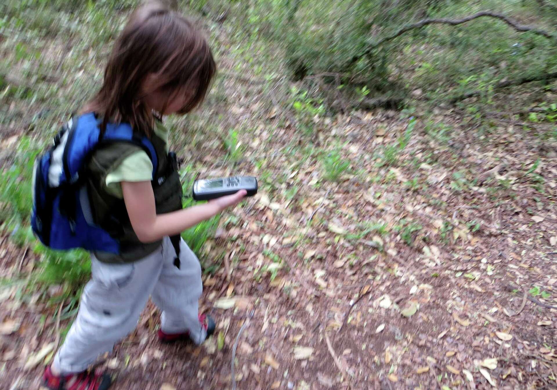Geocaching has become a popular family activity