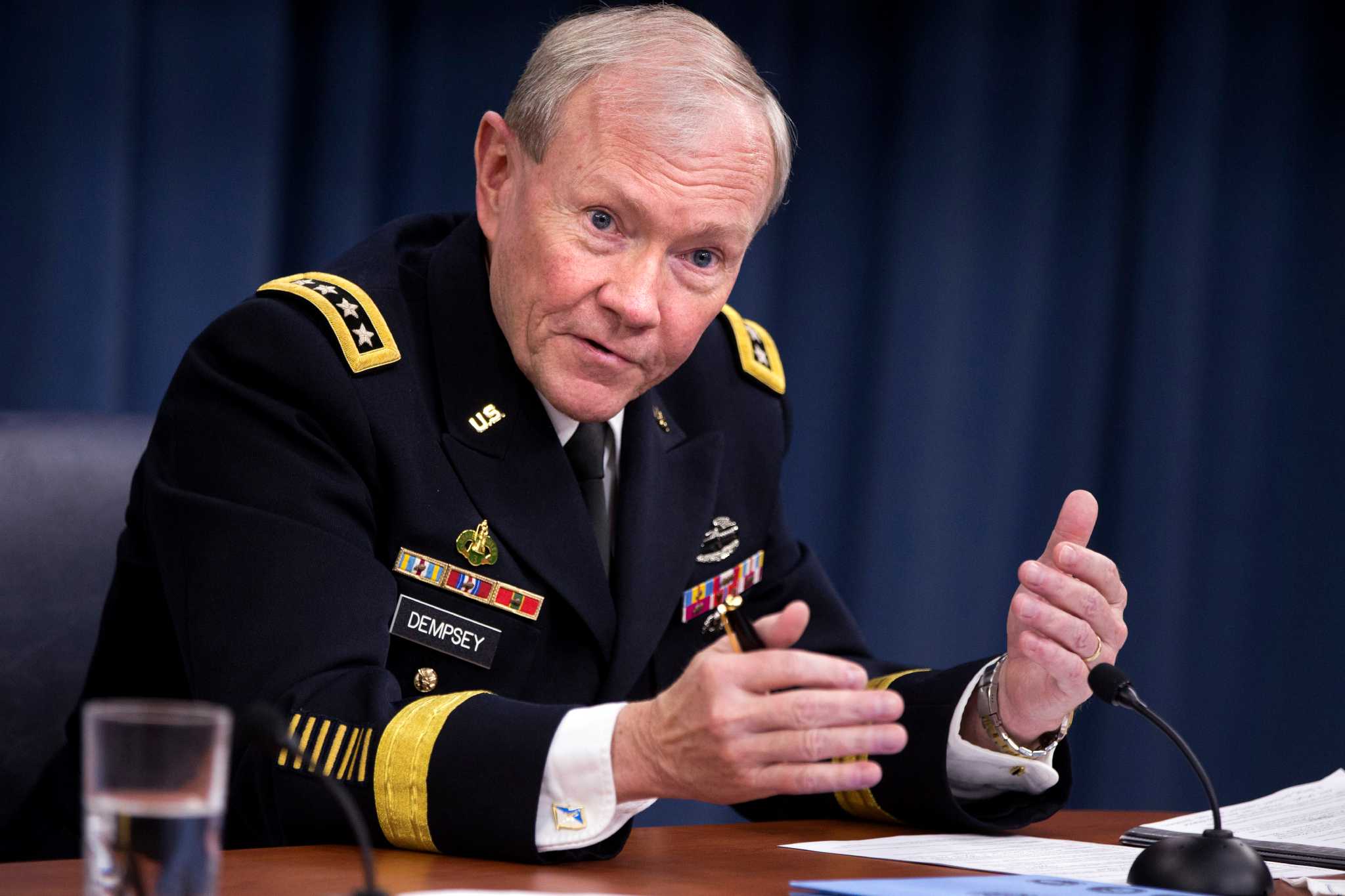Sound, fury fit a pattern, says senior U.S. general