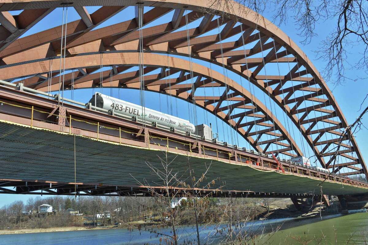 Major work on Twin Bridges done