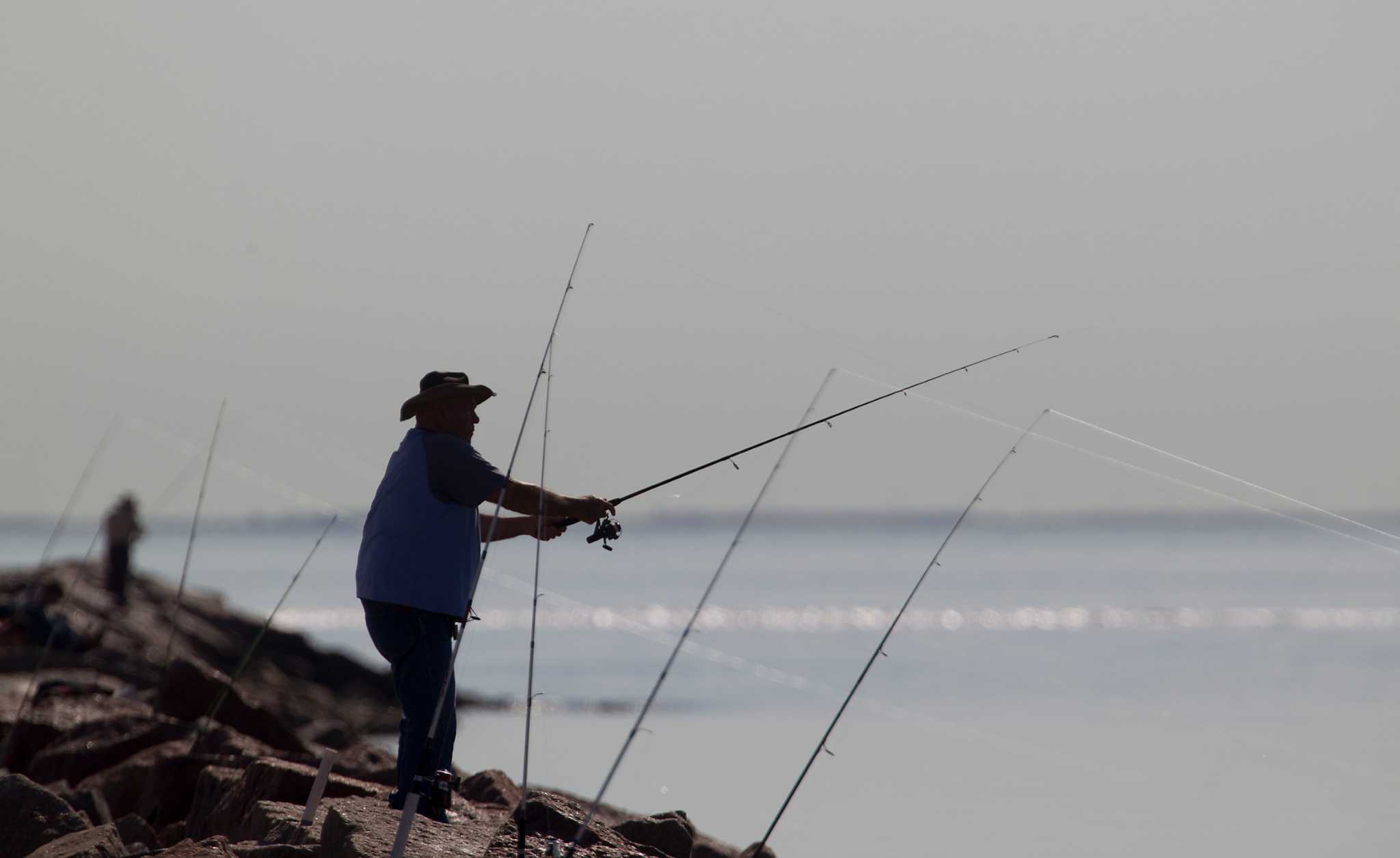 Ebb tide for Rollover Pass