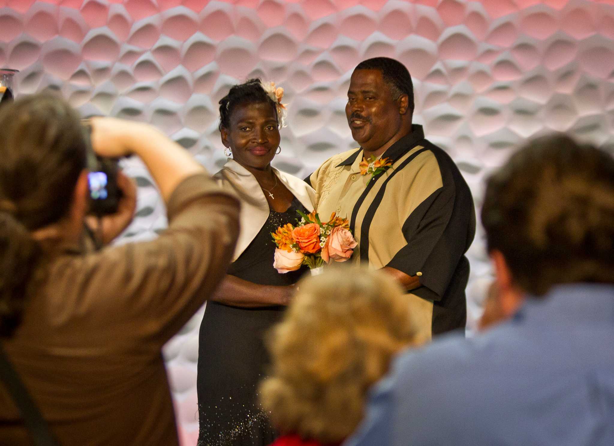 Couple who met while homeless get their fairy tale