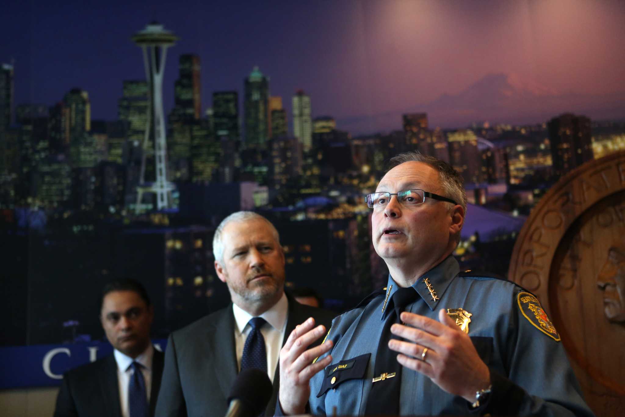 Seattle Police Chief John Diaz steps down
