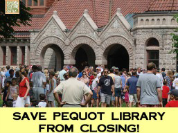 Pequot Library advocates want fund cut appealed. But who can do it?