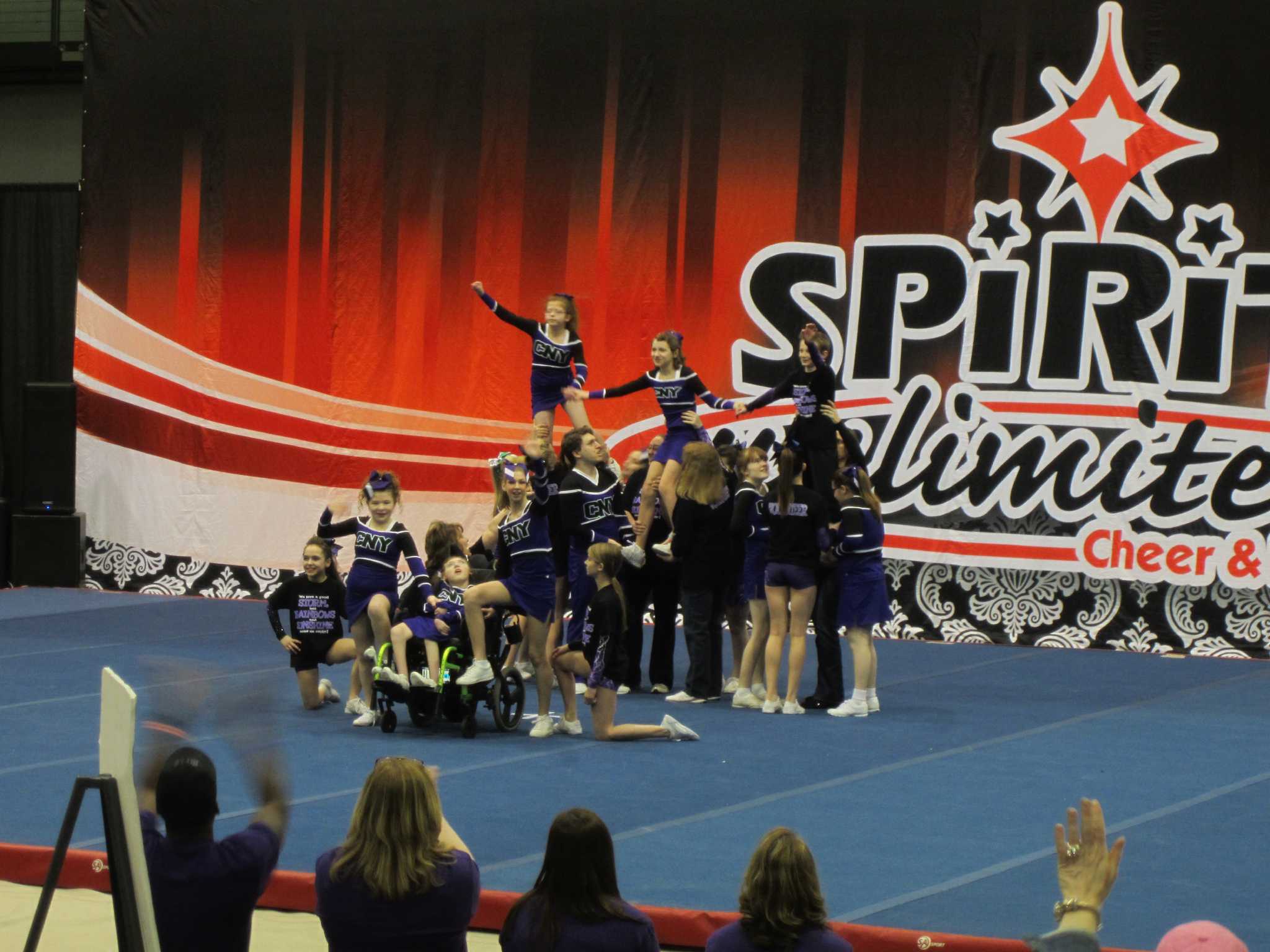 Special team brings its cheerleading spirit