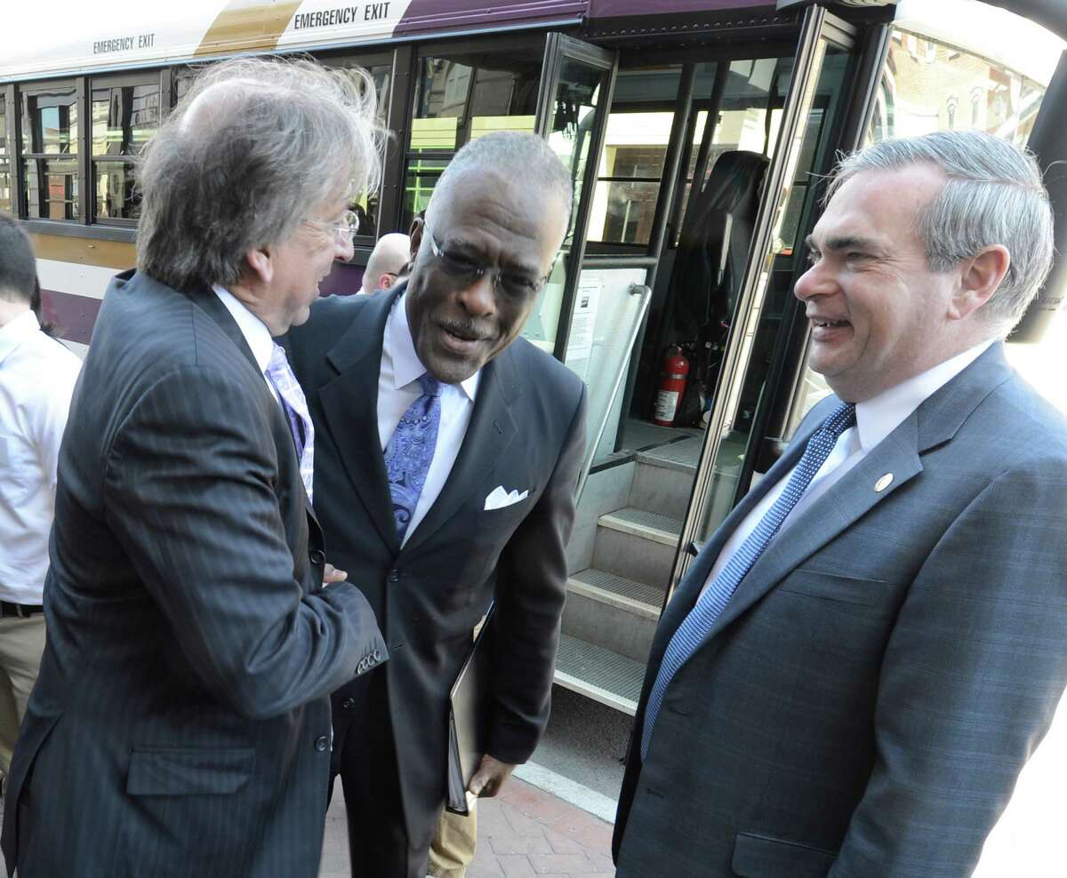 UAlbany president goes on tour