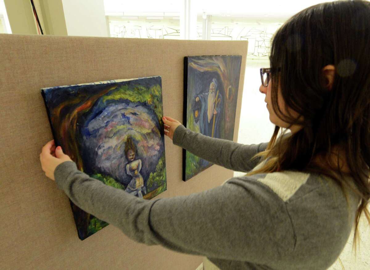 Artwork by traumatic brain injury patients