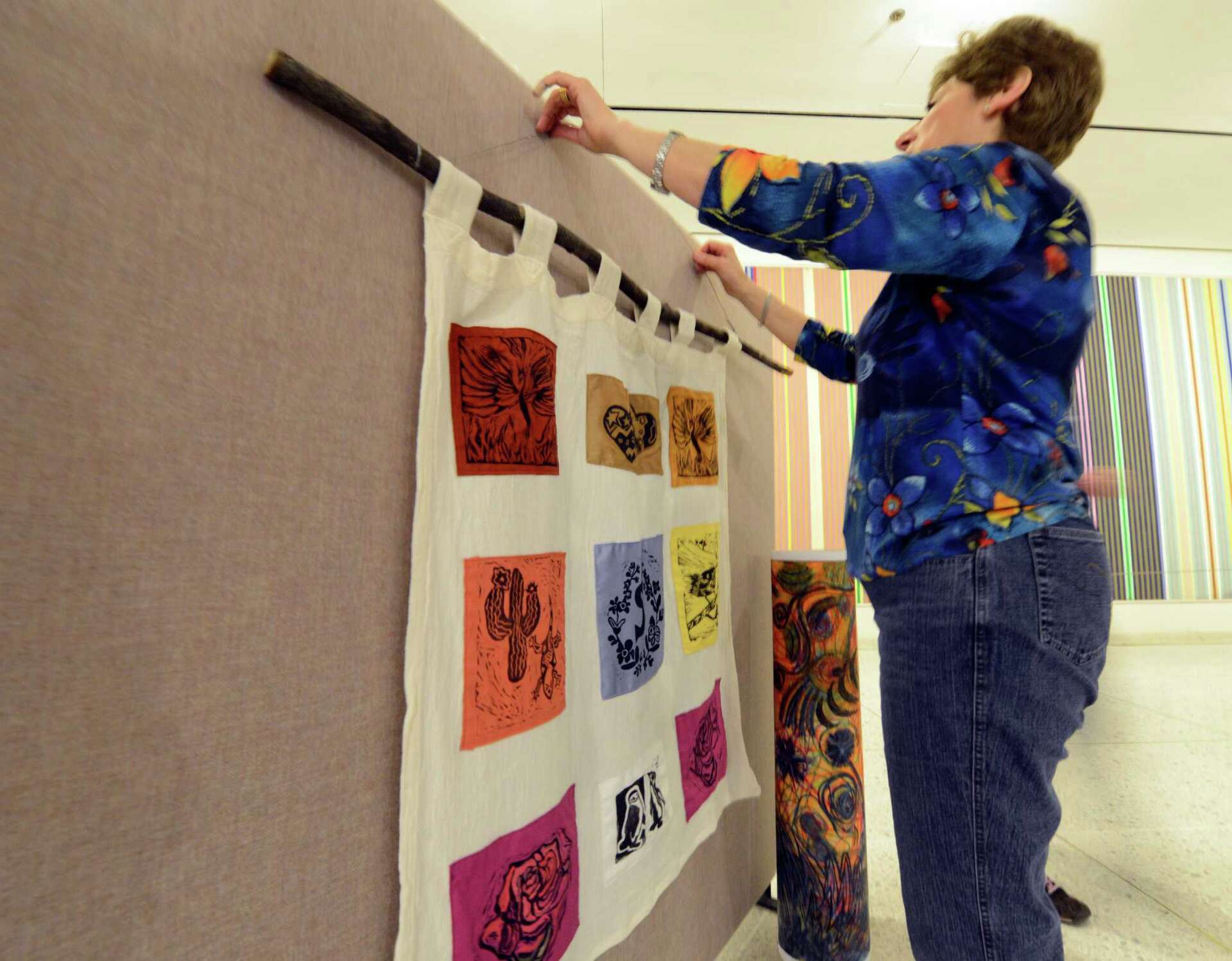 Artwork by traumatic brain injury patients