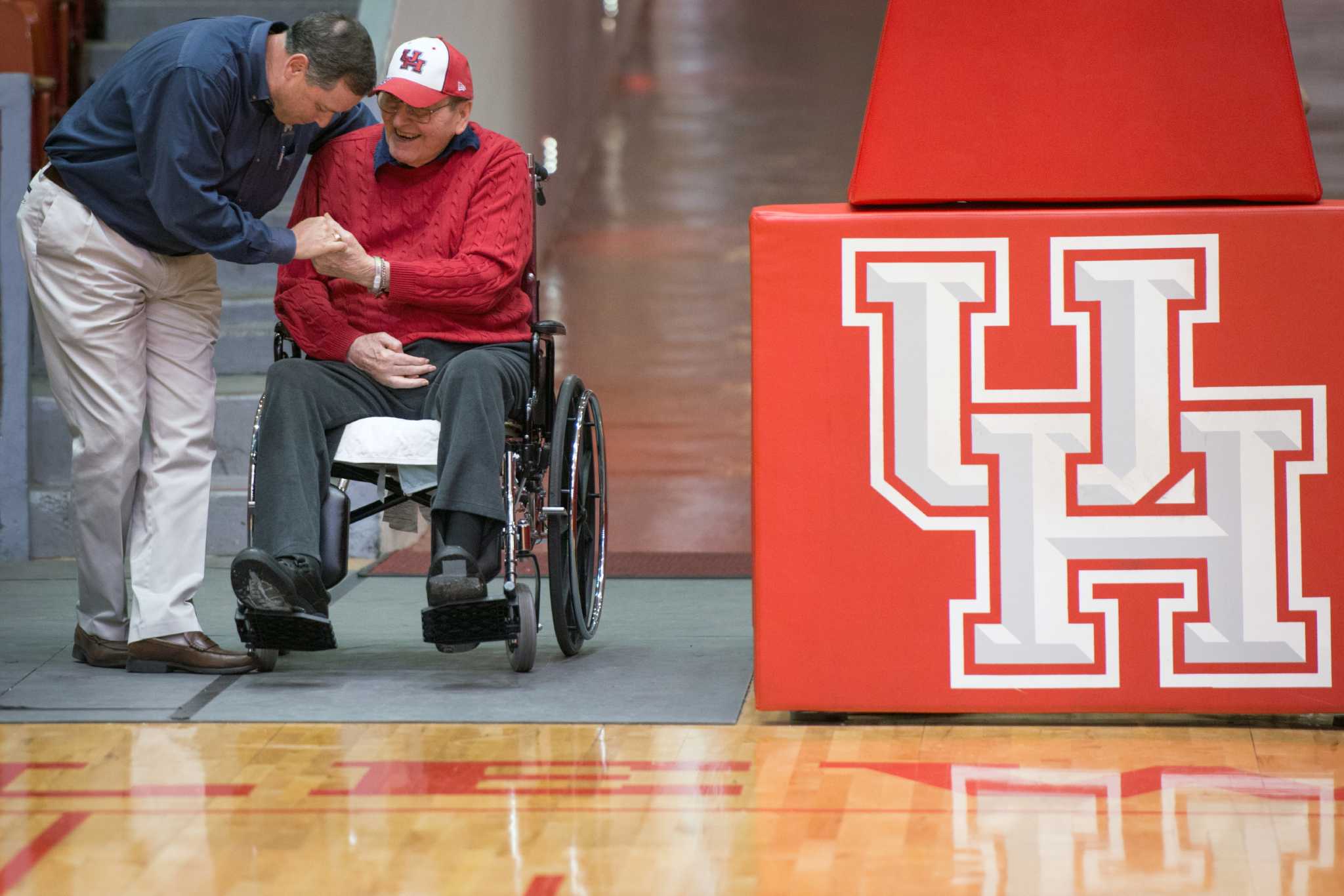 Guy V. Lewis press conference