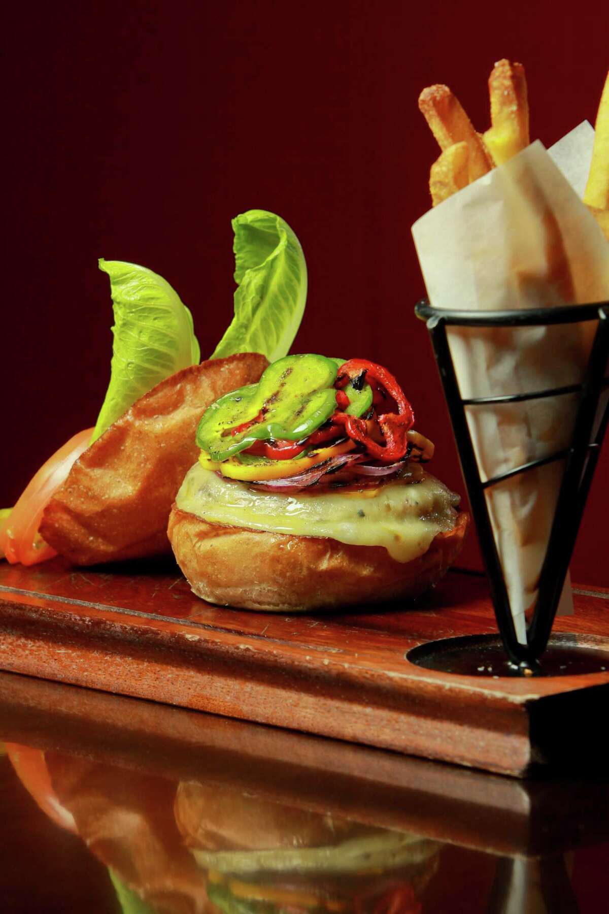 VIN Bar's gator-meat burger has bite