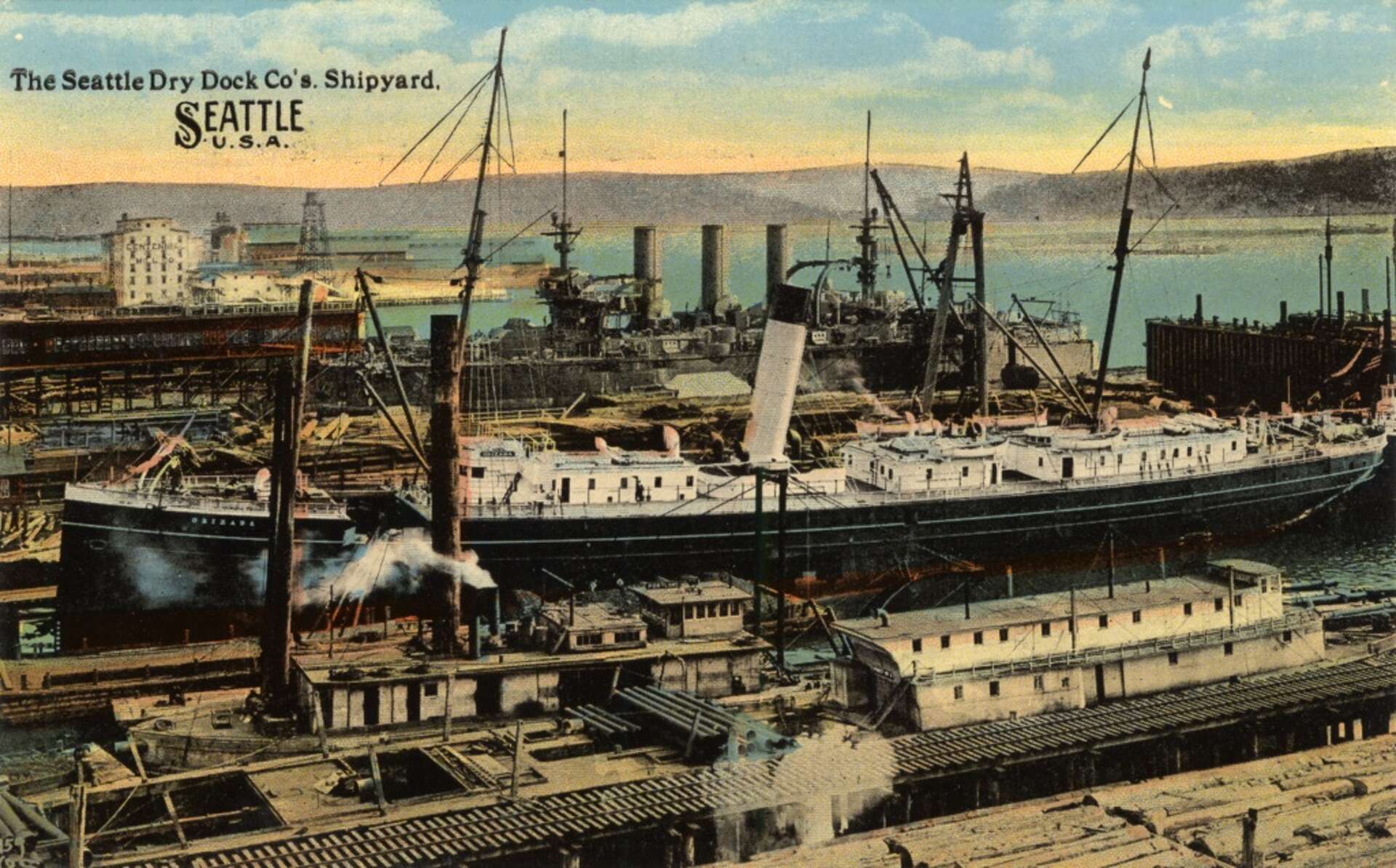 Seattle's waterfront through the years