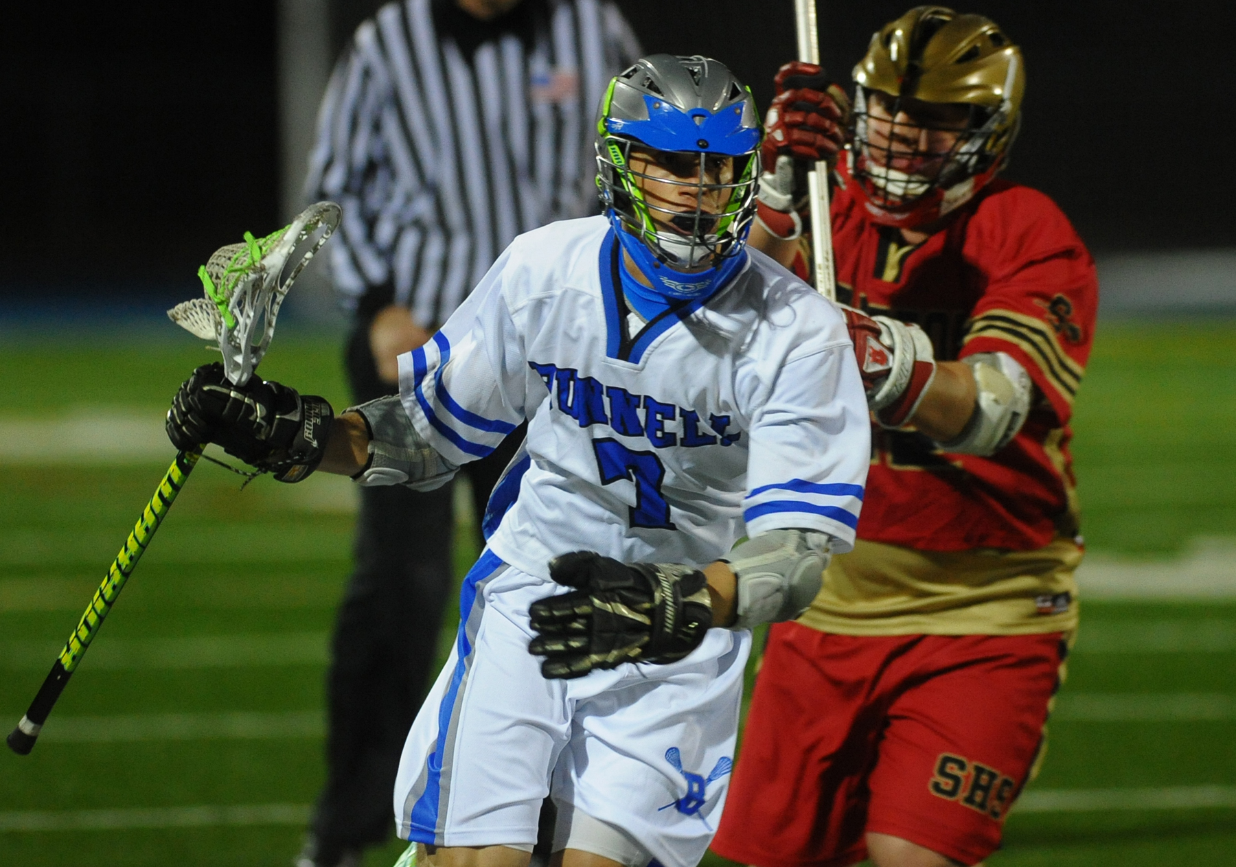 Bunnell boys lacrosse team tops rival Stratford