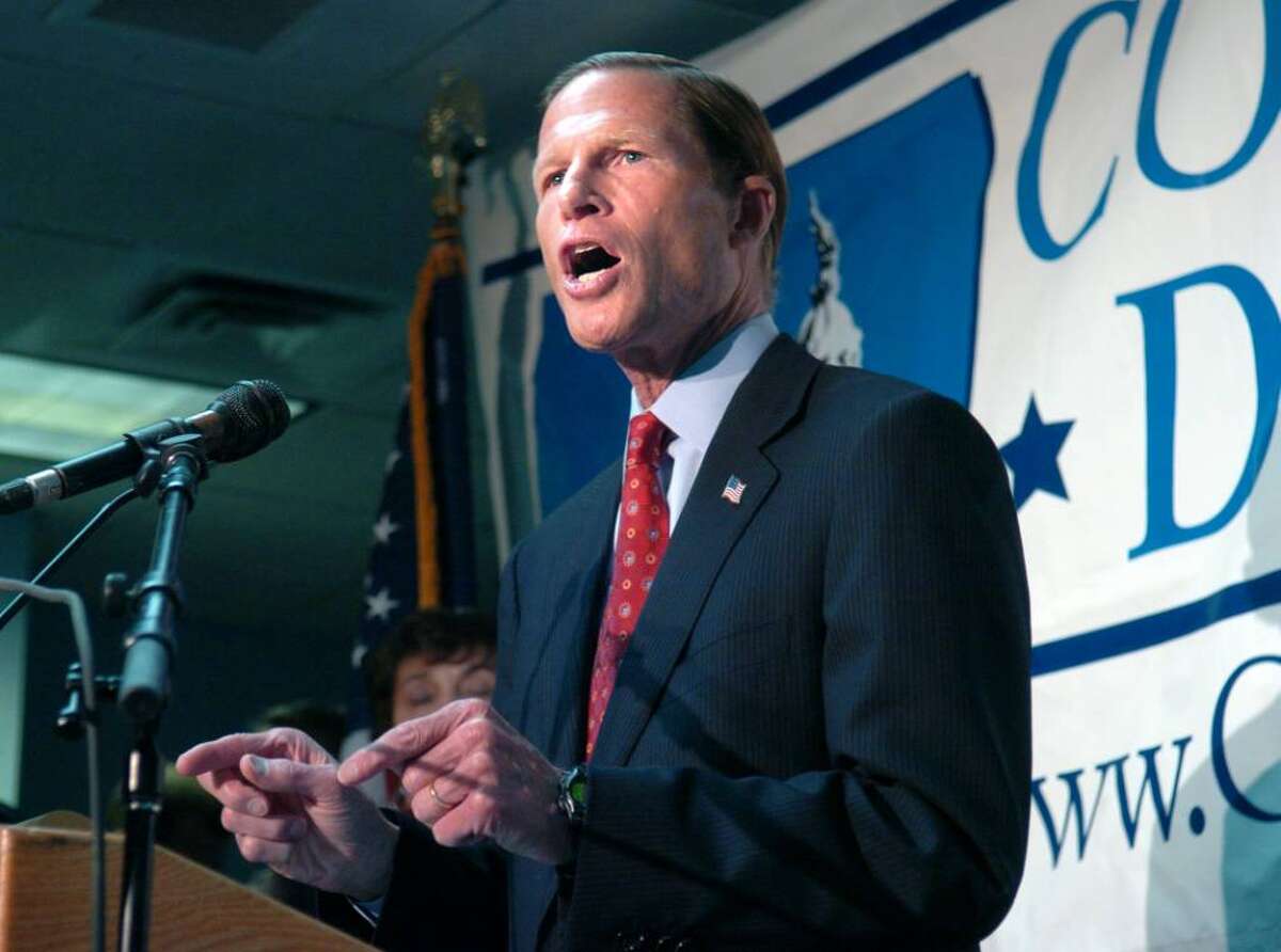 Blumenthal comes off the bench to run for Senate