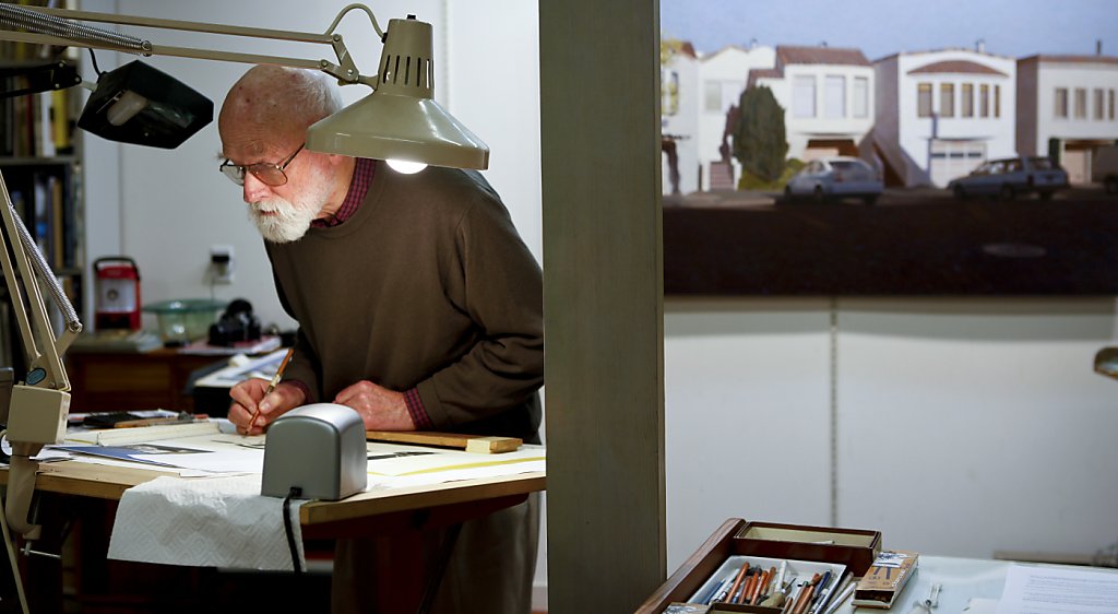 Robert Bechtle's artwork speaks for him