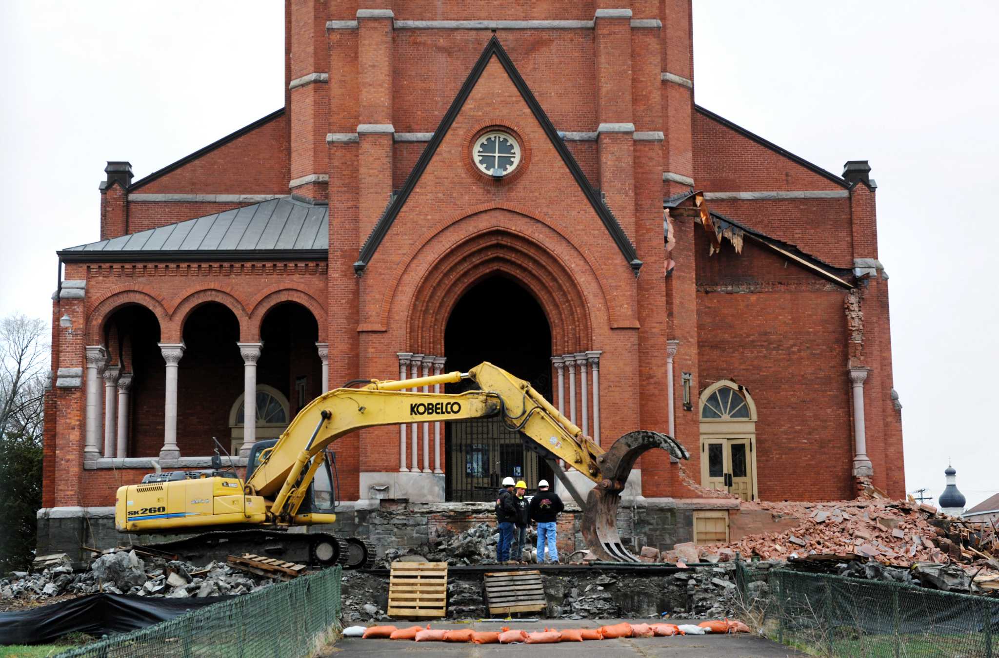 St. Patrick's Church demolition