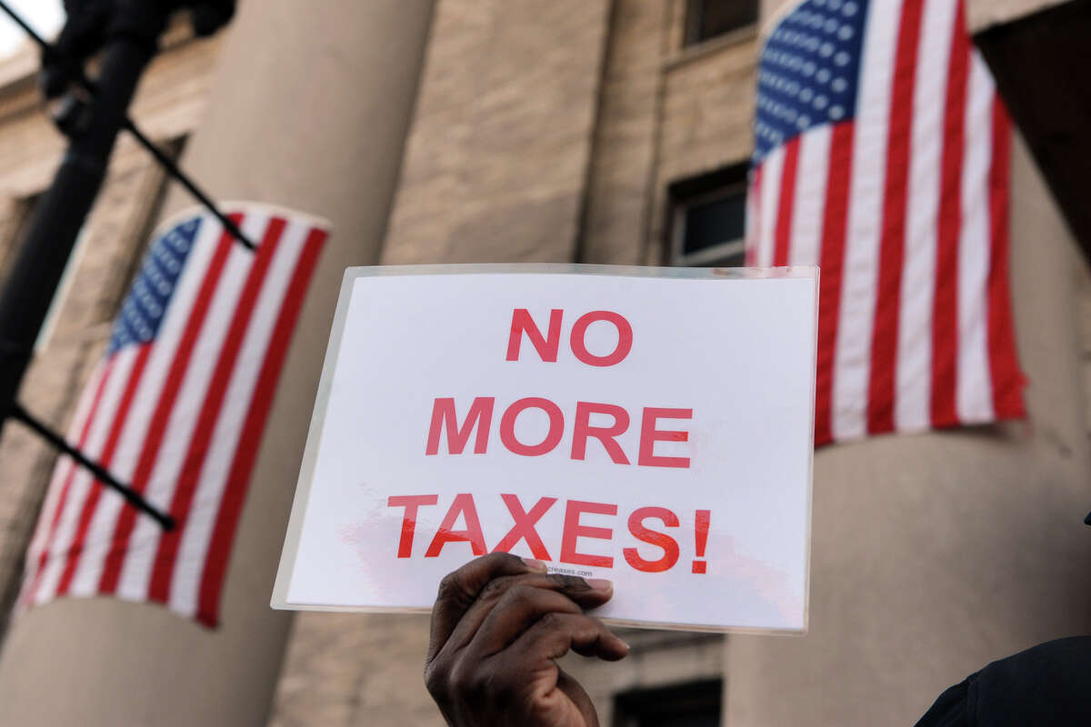 City residents protest proposed tax increase