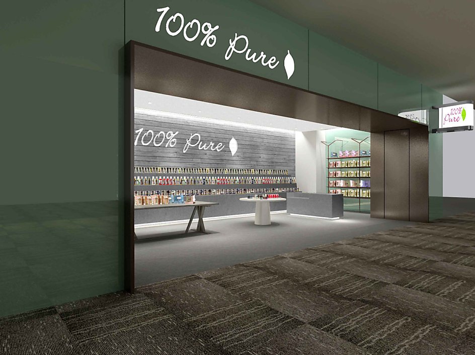 New boutique: 100% Pure