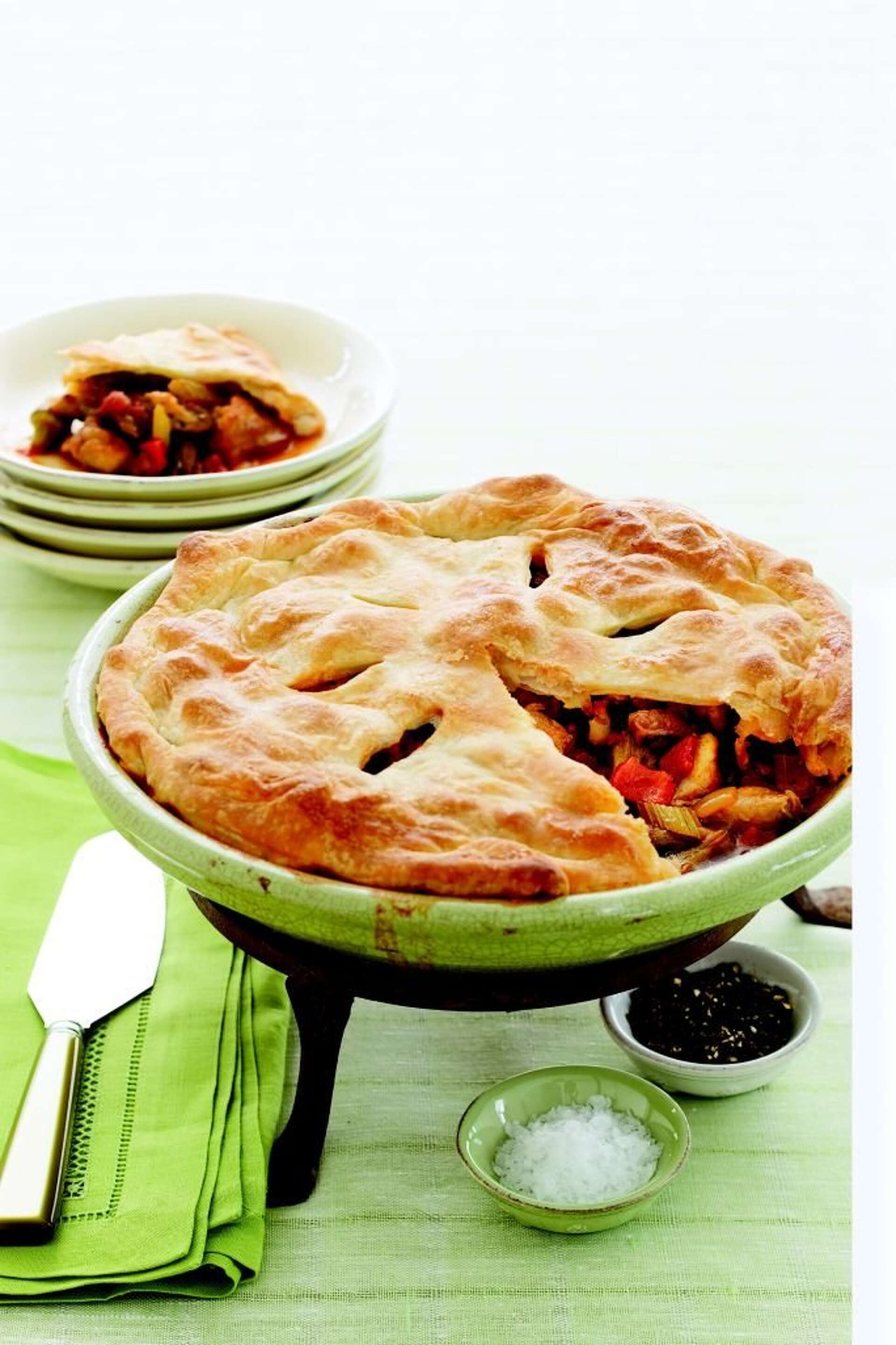 Chicken Gumbo Pot Pie
