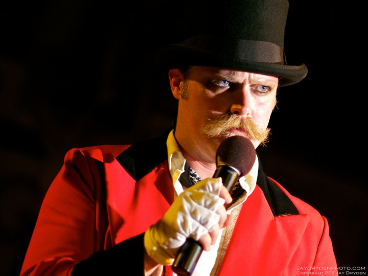 The man, myth, moustache and his circus