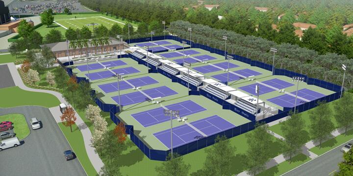 Rice tennis to get a new home