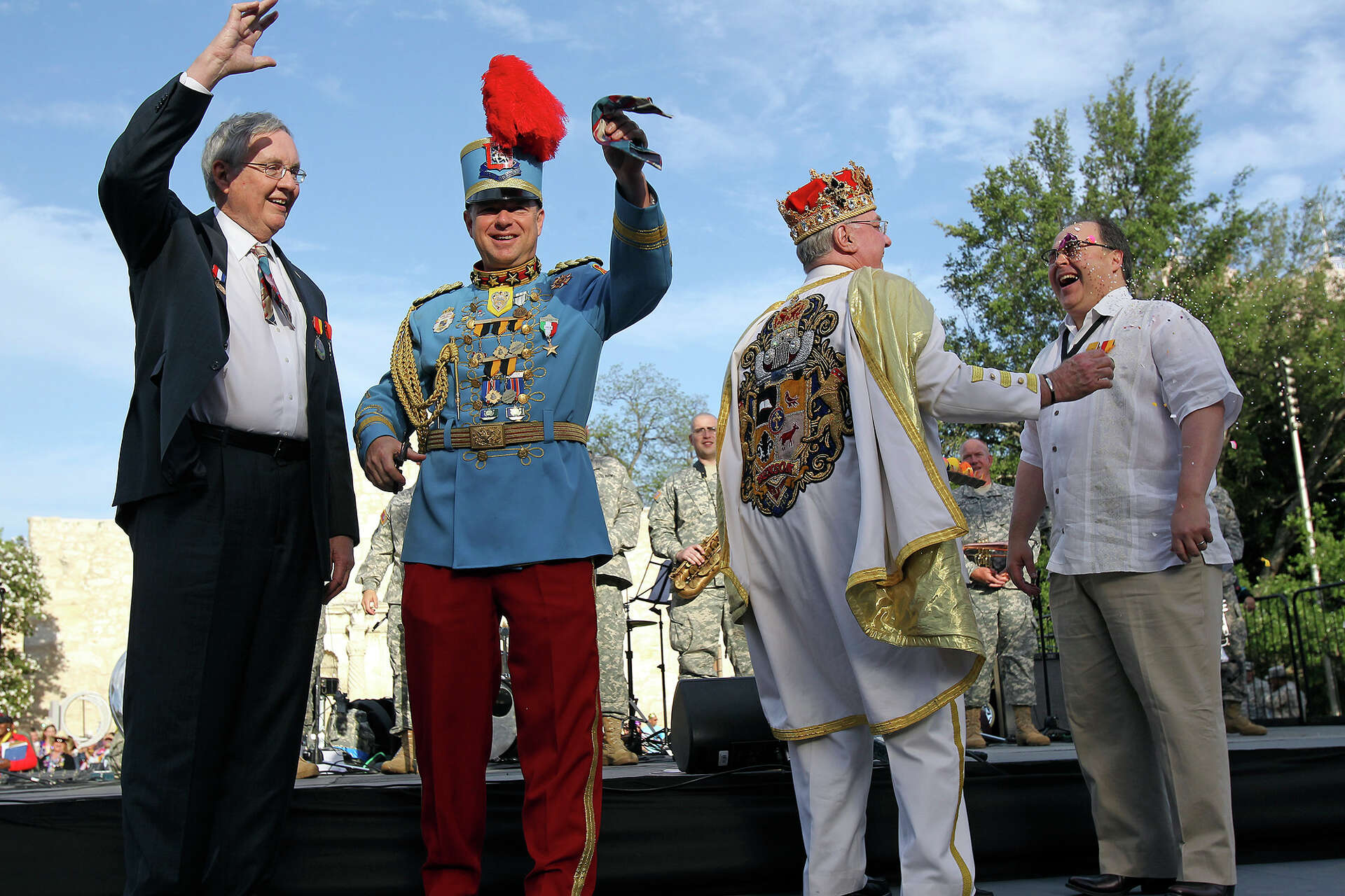 Viva Fiesta! The fun kicks off with bands, medals