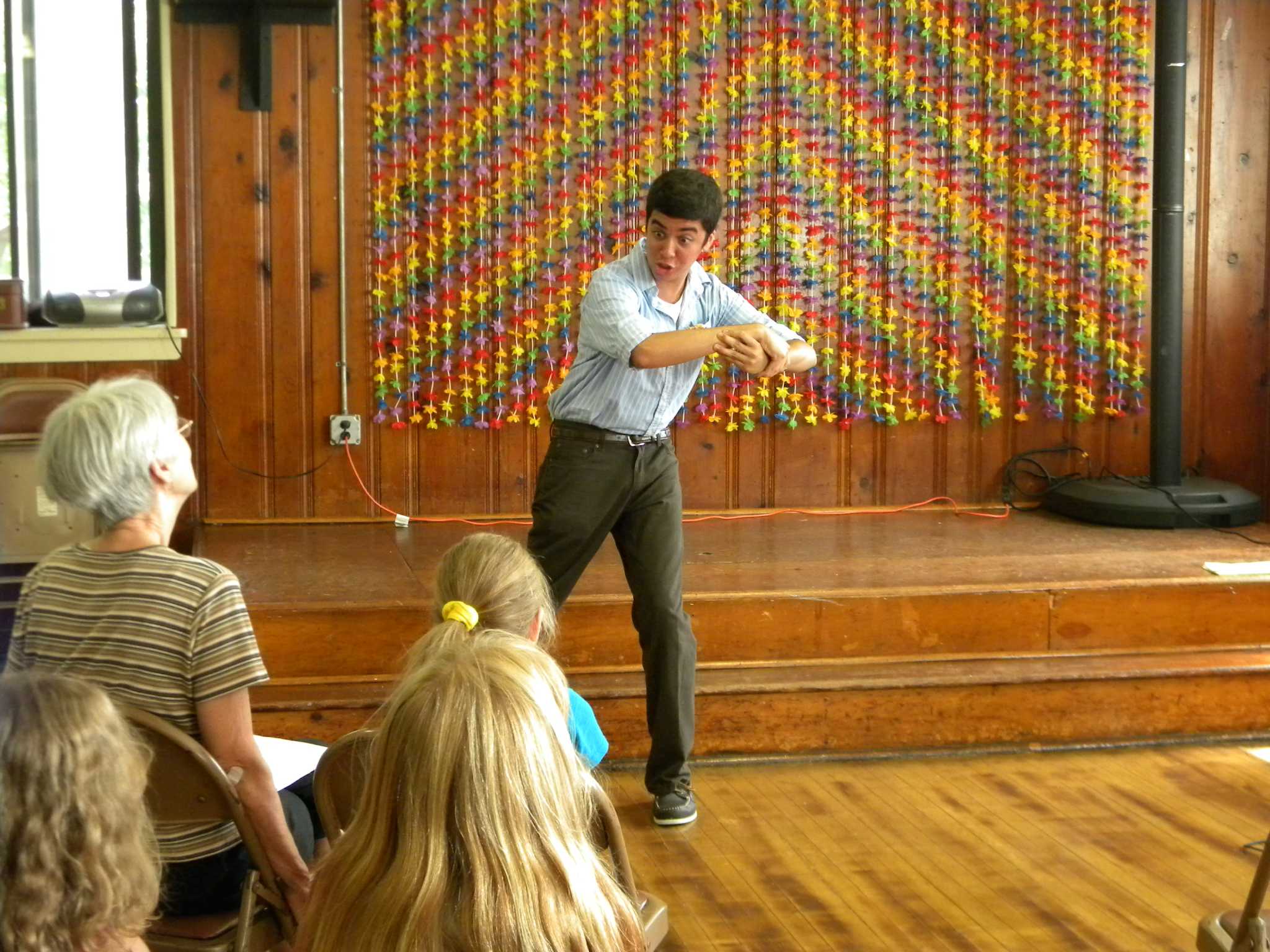 Teen storytellers tell tales of peace