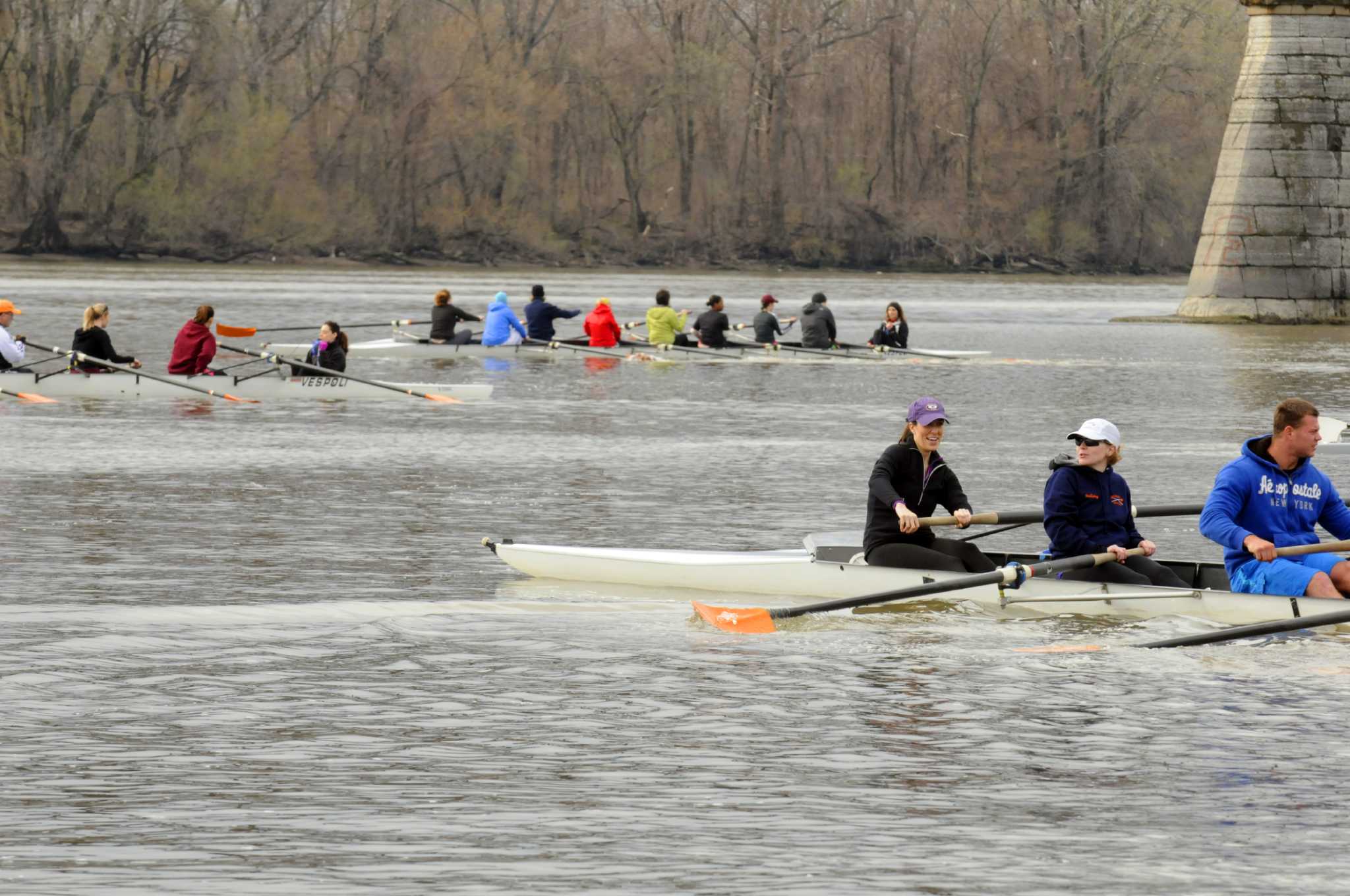 Photos: Learning to row