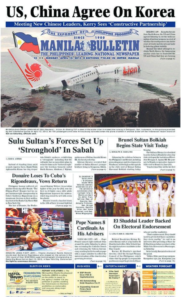 Front Pages from Around the Globe