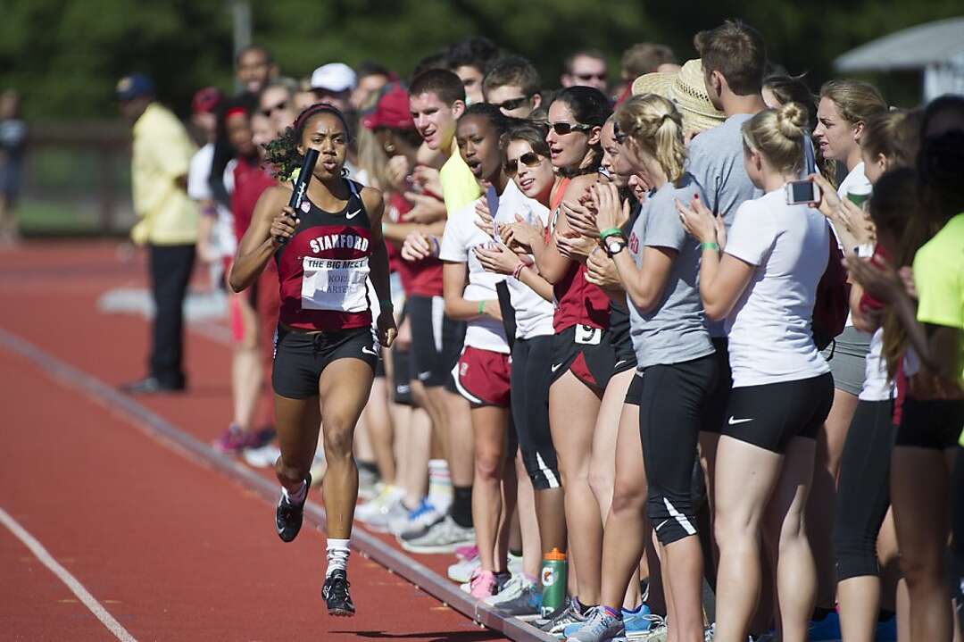 Stanford's Kori Carter red-hot on track